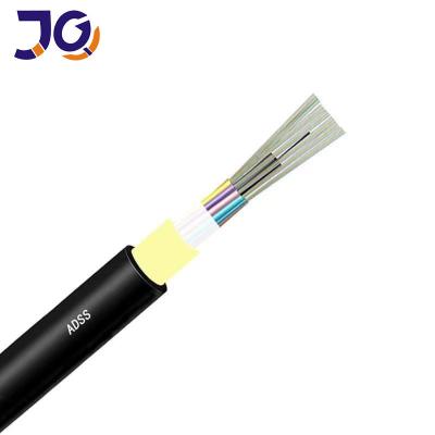 China Outdoor Stranded 100m Span ADSS Fiber Optic Cable for sale