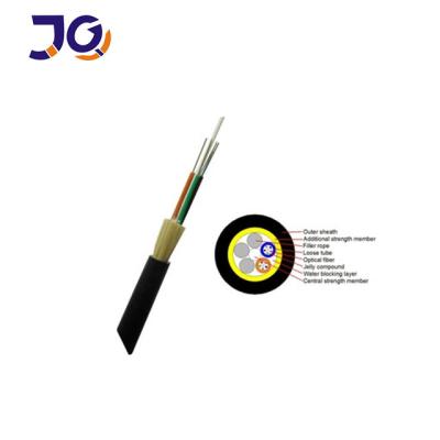 China ADSS Overhead Dielectric Fiber Optic Cable 4 6 8 144 Core for sale