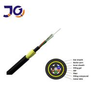 China Aerial ADSS Fiber Optic Cable 12 24 48 96 Cores G652D G657A for sale