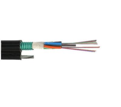 China GYTC8S Overhead Self Supporting Optical Fiber Cable 24 48 Core for sale