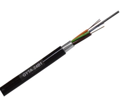 China 250µm GYTA 4 Core Single Mode Optic Cable Non Armored for sale