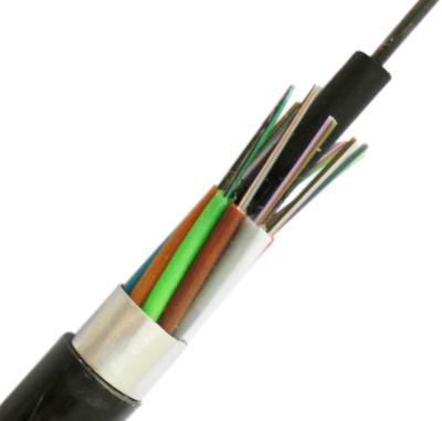 China 12  Conductors Underground Outdoor Fiber Optic Cable GYTA for sale