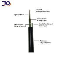 China Self Supporting 48 Core Aerial Optical Fiber Cable Gytc8s for sale