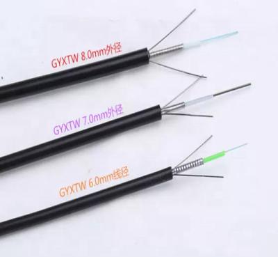 China Underground Armored Fiber Optic Cable Central Loose Tube 4 Core for sale