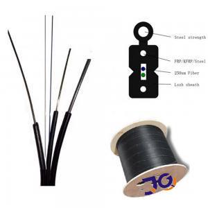 China G652D G657A LSZH FTTH Fiber Optic Drop Cable 1 2 4 Core for sale