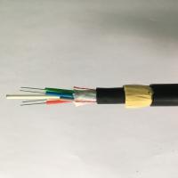 China ADSS 8 10  Core SM Aerial Fiber Optic Cable HDPE Jacket for sale