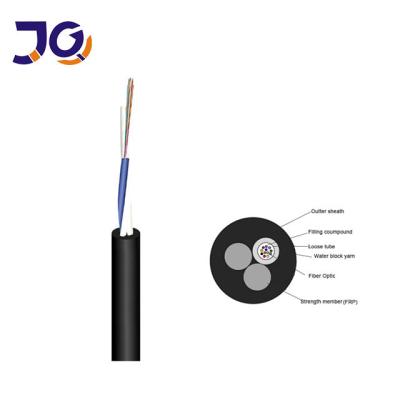 China All Dielectric Mini ADSS ASU80 Fiber Optic Cable 6 Cores 12 Cores for sale