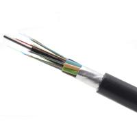 China Aluminium Wires G652D Loose Tube Stranded Fiber Optic Gyta Cable for sale