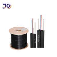 China Network G657a 2 Core Ftth Drop Cable For Outdoor Aerial for sale