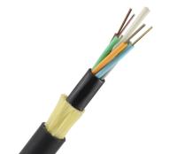 China All Dielectric Aireal Single Mode FRP Strength 24 Core ADSS OFC Fiber for sale
