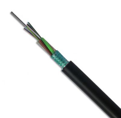 China Aluminum Tape Single Mode 96 Core GYTA Outdoor Fiber Optic Cable for sale