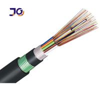 China Fiber Cable GYTS Armoured Duct 24 48 96 144 288 Cores Optical Fiber Cable for sale