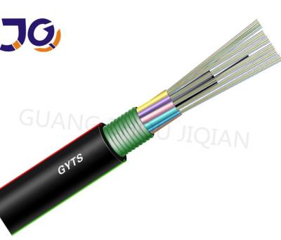 China 48 Cores Armoured  GYTS Underground Fiber Cable With Out PE Jacker for sale