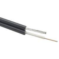 China 48 Core Stranded Steel Wire Figure 8 Fiber Cable PE Jacket for sale