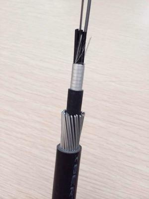China Double Sheath 24 Cores GYTA53 Underground Fiber Optic Cable  Single Mode for sale