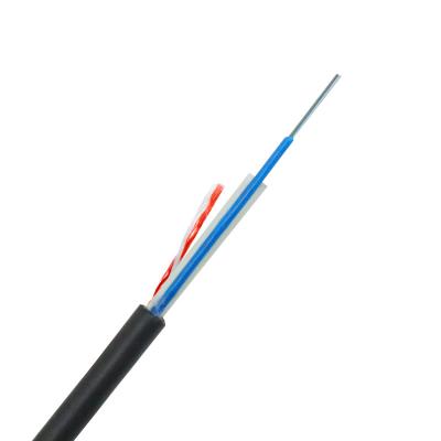 China 80m  G652D 12 Core Fibre Optic ASU Cable Single Mode for sale