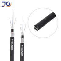 China Double Steel Tape Direct Burial Fiber Cable GYXTW53 Underground 8 10 12 Core Communication for sale