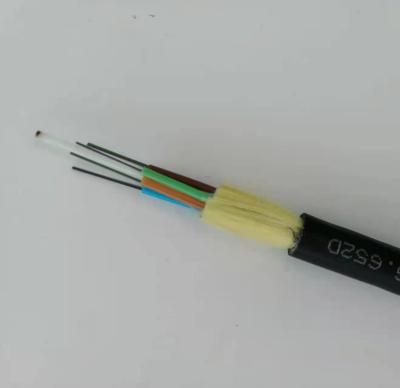 China 96 Core ADSS Fiber Optic Cable FRP Strength For Overhead High Voltage Transmission for sale