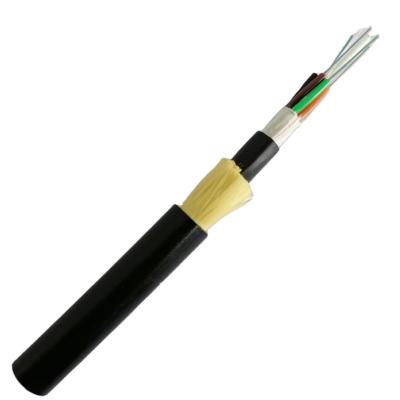 China G657D300m Span Self Supporting Aerial Fiber Cable PE Jacketed for sale