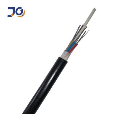 China 24 Core  GYFTY Non Metallic Armored Fiber Cable FRP Strength for sale