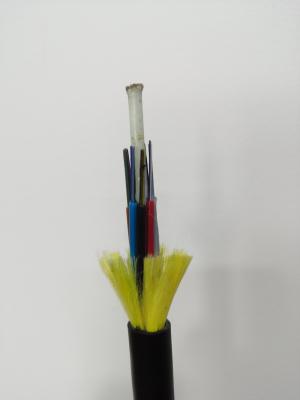 China Double Sheath ADSS Fiber Optic Cable 288 Cores For Communication for sale