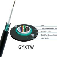 China Uniloose Tube Steel Tape Armored Gyxtw Cable PE Jacket for sale
