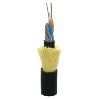 China 1 2 4 Core Fiber Optic Indoor / Outdoor Flat FTTH Drop Cable for sale