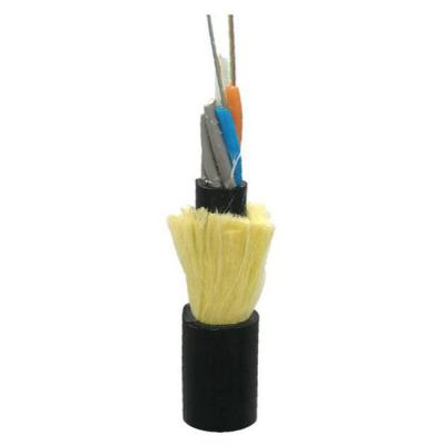 China 1 2 4 Core Fiber Optic Indoor / Outdoor Flat FTTH Drop Cable for sale