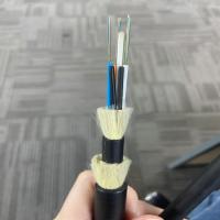 China FRP Central Strength ADSS Wire Aerial Fiber Optic Cable for sale