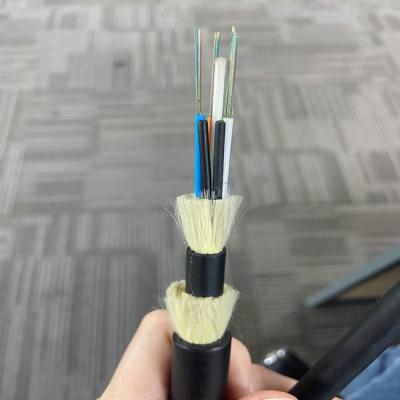 China FRP Central Strength ADSS Wire Aerial Fiber Optic Cable for sale