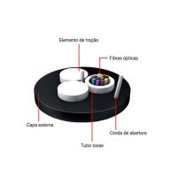 China G652D 12 Core ASU Span 120m Single Mode Fiber Cable for sale