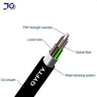China GYFTY Fiber Optic Cable 24 48 Core Single Mode Outdoor Duct Direct Burial Underground Optical Cable for sale