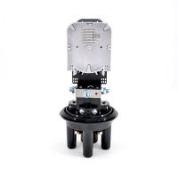 China Dome Waterproof IP68 Fiber Optic Splice Closure Price Plastic 1 In 4 Out for sale