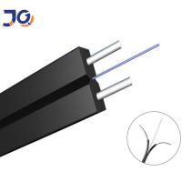 China Home Internet FTTH Fiber Optic Drop Cable GJXCH Customized Color for sale