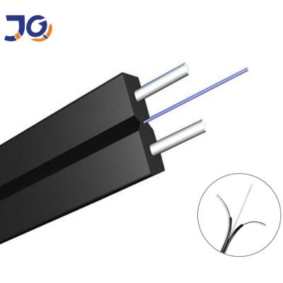 China Home Internet FTTH Fiber Optic Drop Cable GJXCH Customized Color for sale