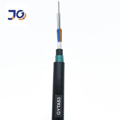 China GYTA53 Outdoor Fiber Optic Cable direct burial Overhead 12 / 24 / 48 Core for sale