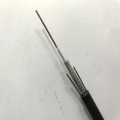 China 4 Cores Unitube Light Armored GYXTW Aerial Fiber Optic Cable for sale