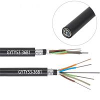 China 2- 288 Core Moisture Resistant Steel Tape Armoured GYTA53 Fiber Optic Cable For Underground for sale