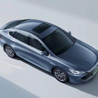 China BYD Qin Plus EV 2024 4 Door 5 Seater Plug-in Hybrid 120km Range Leading Model for sale