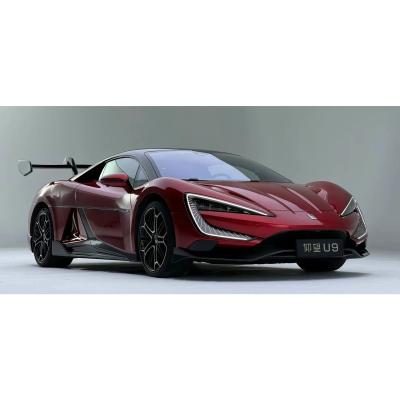 China 2024 BYD Yangwang U9 Pure Electric Supercar 2 Door 2 Seat 4WD 1306HP 450km Range for sale