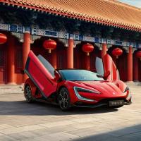 China 2024 BYD Yangwang U9 Pure Electric Supercar 2 Door 2 Seat 4WD 1306HP 450km Range for sale