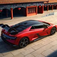 China 2024 BYD Yangwang U9 Pure Electric Supercar 2 Door 2 Seat 4WD 1306HP 450km Range for sale