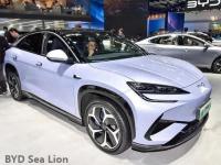 China 2024 BYD Sea Lion 07 EV Pure Electric Medium SUV 550km Range 800V Fast Charge for sale