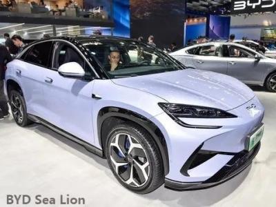 China 2024 BYD Sea Lion 07 EV SUV 610km Long Range 800V Fast Charge 0.42h New Energy Vehicle for sale