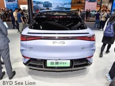 China 2024 BYD Sea Lion 07 EV 5 Door 5 Seat Mid SUV 4830mm 550km Range Pure Electric for sale