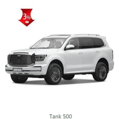 China 2023 Great Wall Tank 500 Plus 3.0T V6 Gasoline Hybrid SUV 5 Seats Offroad 5070mm for sale