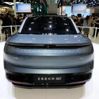 China Geely Zeekr 007 2024 Electric Car 100kWh AWD 660km Range Fiber Top Edition for sale