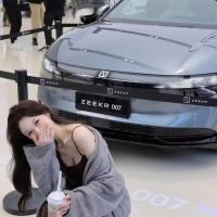 China 2024 Zeekr 007 Electric Car 4WD 5 Seats 688km Range 210km/h Max Speed for sale