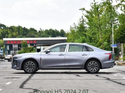 China 2024 Hongqi H5 Sedan 2920mm Wheelbase 2.0T 252HP 8-Speed Automatic Fuel Vehicle for sale