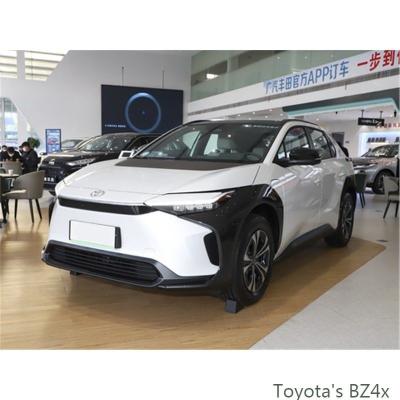 China Toyota Bz4X 2023 EV SUV 4690mm Long Range 615km Pure Electric 5-Seater New Energy Car for sale